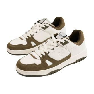 Lyle & Scott Homme, Chaussures, Blanc, Taille: 44 EU Evanton Baskets