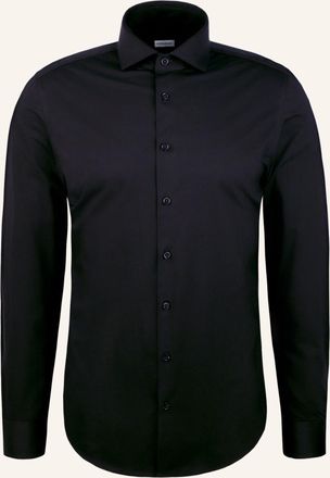 Seidensticker Seidensticker Jerseyhemd Regular Fit schwarz