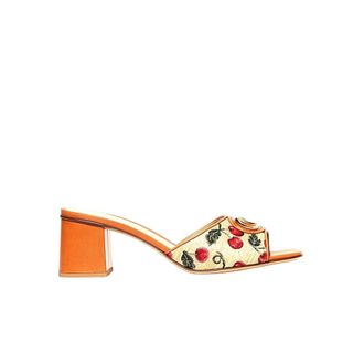 Valentino Garavani Slide T60 - Femme - Chaussures - Beige - Taille: 40 EU