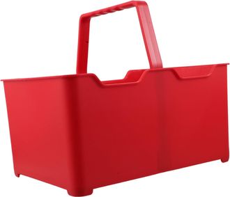 PartyKindom Großer Kunststoff Getränkehalter mit Griff Vielseitiger Bier und Weinflaschenkorb für Bars Ktv und Partys Praktischer Flaschenhalter für Einfache Orga