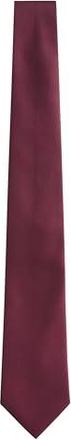 Next Homme Cravate textur&eacute;e Regular Rouge bordeaux one size