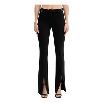 Versace Jeans Couture Wide Hosen - - Trousers - Damen - Schwarzk - XL