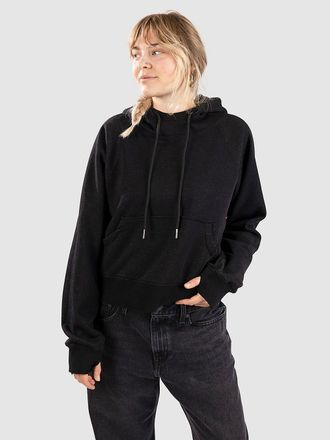 Blue Tomato Boxy Hoodie washed black