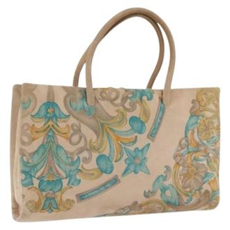 Loewe Sac &agrave; main Pre-owned en daim - Femme - Pre-owned - Beige - Taille: ONE Size
