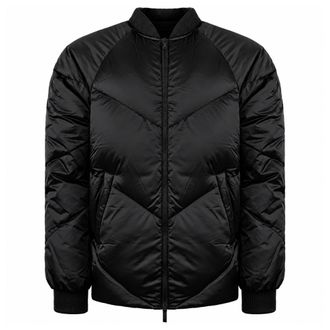 Represent Down Herren schwarze Bomberjacke