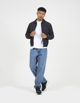 Brave Soul Blouson Harrington zipp&eacute; - Noir