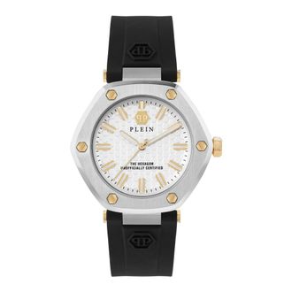Philipp Plein Femme, Accessoires, Blanc, Taille: ONE Size The Hexagon 38Mm