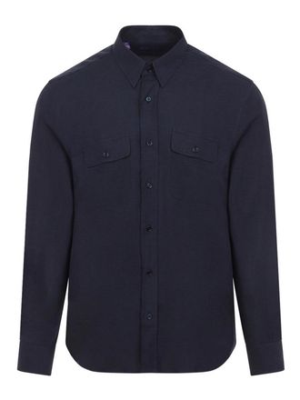 Ralph Lauren Chemise - Bleu Fonc&eacute;