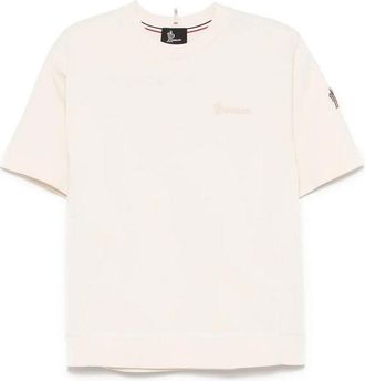 Moncler T-Shirt - Cr&egrave;me