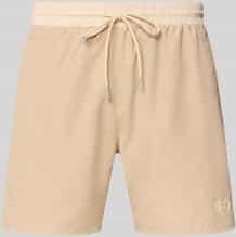 HUGO BOSS Badeshorts mit Kontrast-Logo Modell STARFISH