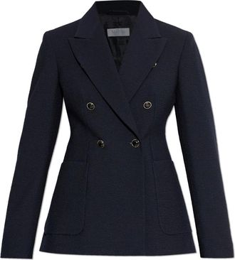 Max Mara Femme, Vestes, Noir, Taille: 38 FR Ricetta Blazer