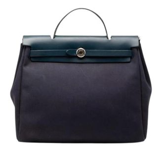 Herm&egrave;s Pre-owned Herbag PM - - Pre-owned - Damen - Blau - ONE SIZE