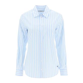 Max Mara Cotton Oxford Hemd - - Blouses & Shirts - Damen - Blau - 3XS