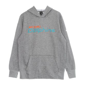 Nike Miami Dolphins Wordmark Hoodie - - Sport - Herren - Grau - XL