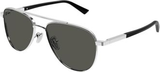 Gucci Gg1962S Sonnenbrille mit Pilotenrahmen - - Accessories - unisex - Grau - ONE SIZE
