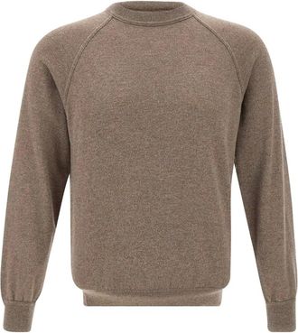 FILIPPO DE LAURENTIIS Homme, Pulls, Brun, Taille: S Pull ras du cou