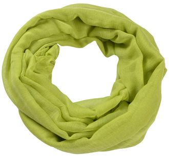 Miobo Loop Schal Crinkle Schal Halstuch Unifarbe 70 x 180cm Fr&uuml;hling Sommer Herbst