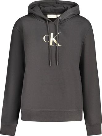 Calvin Klein Femme, Sweatshirts et sweats &agrave; capuche, Noir, Taille: 44 FR Gradient Sweat &agrave; capuche