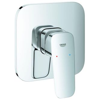 GROHE Cubeo Einhand-Brausebatterie Chrom, Fertigmontageset f&uuml;r Rapido SmartBox 35604 - Grohe