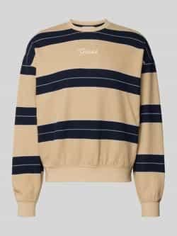Guess Sweatshirt mit Label-Stitching