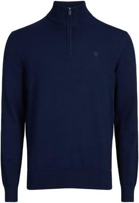 Hackett Pull col zipp&eacute; en coton