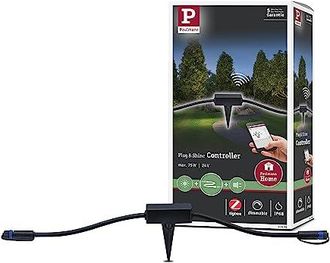 Paulmann 93999 Plug & Shine Zigbee Controller f&uuml;r Au&szlig;enleuchten IP68 SmartHome max. 75 Watt Steuerung dimmbar
