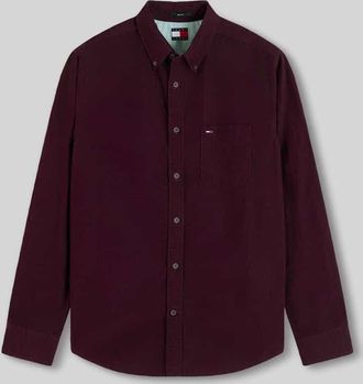 Tommy Jeans Regular Fit Freizeithemd aus reiner Baumwolle