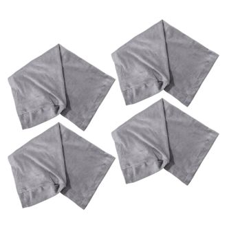 Valiclud 4 St&uuml;ck 4 St&uuml;ck Elastische Sofa Armlehnenbez&uuml;ge aus Weichem Polyester Fleece Rutschfester Waschbarer Armlehnenschutz f&uuml;r Sessel und Couch Universell P