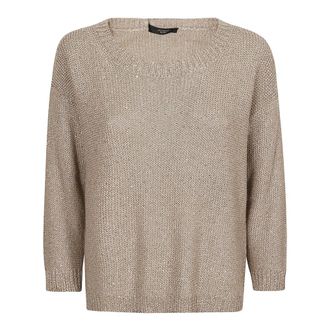 Max Mara Damen, Strickwaren, Grau, MGr&ouml;&szlig;e