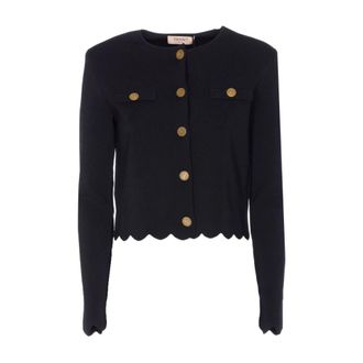 Twinset Kleid - - Knitwear - Damen - Schwarzk - XL
