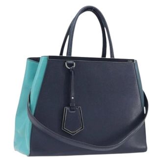 Fendi Sac cabas vintage Pre-owned - Femme - Pre-owned - Bleu - Taille: ONE Size