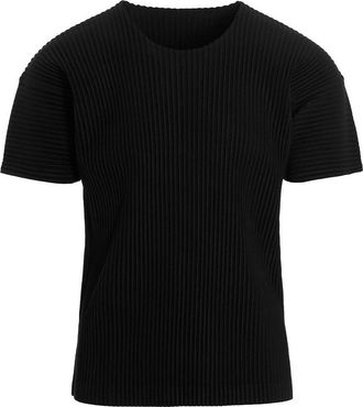 Homme Pliss&eacute; Issey Miyake T-Shirt - Noir