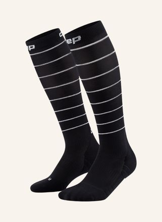 CEP Cep Cep Cep Pro Run Reflective Socks, Tall, 2.0, Women schwarz
