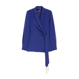 Max Mara Femme, Vestes, Bleu, Taille: 36 FR Skipper Jacket