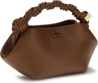 Ganni Bou Shoulder Bag - Brown