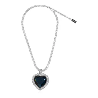 VETEMENTS Homme, Accessoires, Gris, Taille: ONE Size Collier avec pendentif coeur