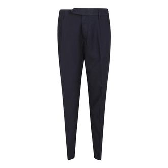 Eleventy Baumwoll- und Leinenmischung Hose - - Trousers - Herren - Blau - W31