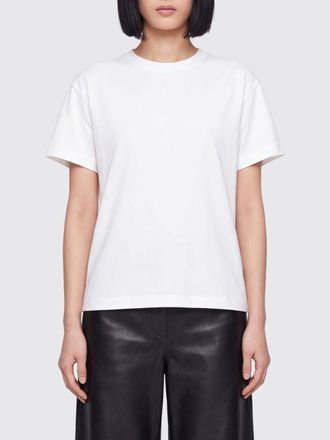Jil Sander T-shirt &agrave; manches courtes en pur coton au design contemporain