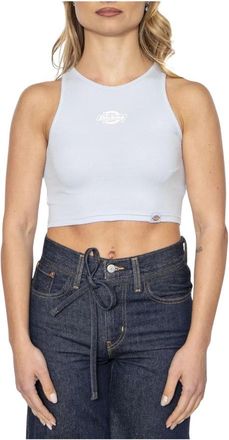 Dickies Femme, Tops, Bleu, Taille: 36 FR D&eacute;bardeur Powers