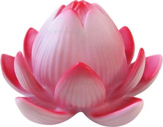 OSALADI Led Lotuslampe Für Innen- Und Außendekoration Bunte Lotusblüte Tischlampe Für Hochzeiten Feste Und Garten Charmantes Blumennachtlicht Sicher Und Flexi