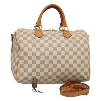 Louis Vuitton Pre-owned Canvas Handtaschen - - Pre-owned - Damen - Wei&szlig; - ONE SIZE