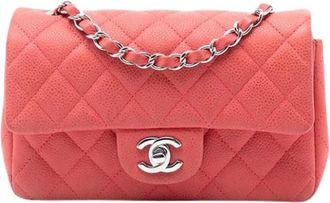 Chanel Pre-owned Sac rabat vintage - Femme - Pre-owned - Orange - Taille: ONE Size