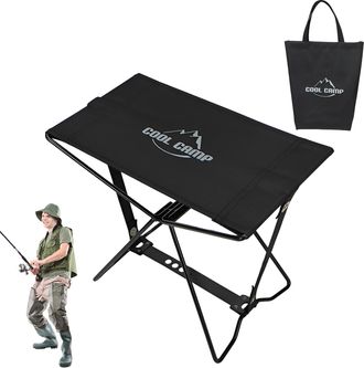 Generico Camping-Hocker, faltbar, Sitz mit Transport, tragbarer Hocker f&uuml;r Reisen, Tragkraft bis 100 kg, f&uuml;r Outdoor, Reisen, Wandern