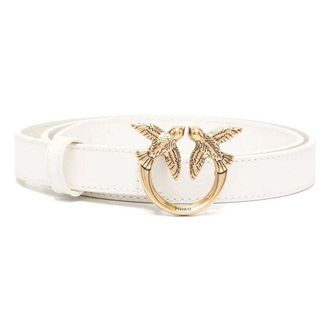 Pinko love bird leather belt