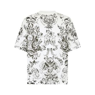 Roberto Cavalli T-Shirt mit Ornament-Motiv - - Tops - Herren - Wei&szlig; - S