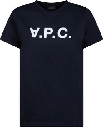 A.P.C. A.p.c., Femme, Tops, Bleu, Taille: 36 FR T-Chemises