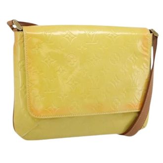 Louis Vuitton Sac bandouli&egrave;re vintage doccasion - Femme - Pre-owned - Jaune - Taille: ONE Size