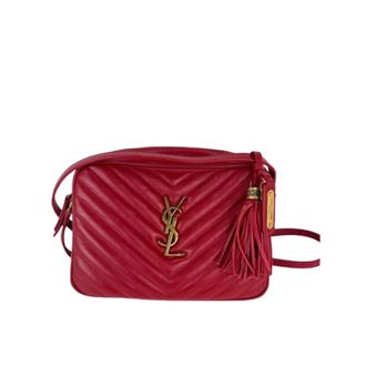 Saint Laurent Pre-owned Cuir sacs-bandouliere - Femme - Pre-owned - Rouge - Taille: ONE Size