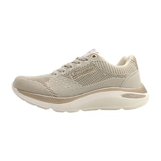 Kangaroos Damen K-WN Delight Sneaker, cool beige/Rich Gold, 40 EU