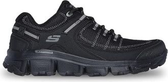 Skechers Femme Summits at Artists Bluff Basket, Black Synthetic/Textile/Black Trim, 38 EU